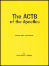 The Acts of The Apostles: Bible Baptist Church Publications
